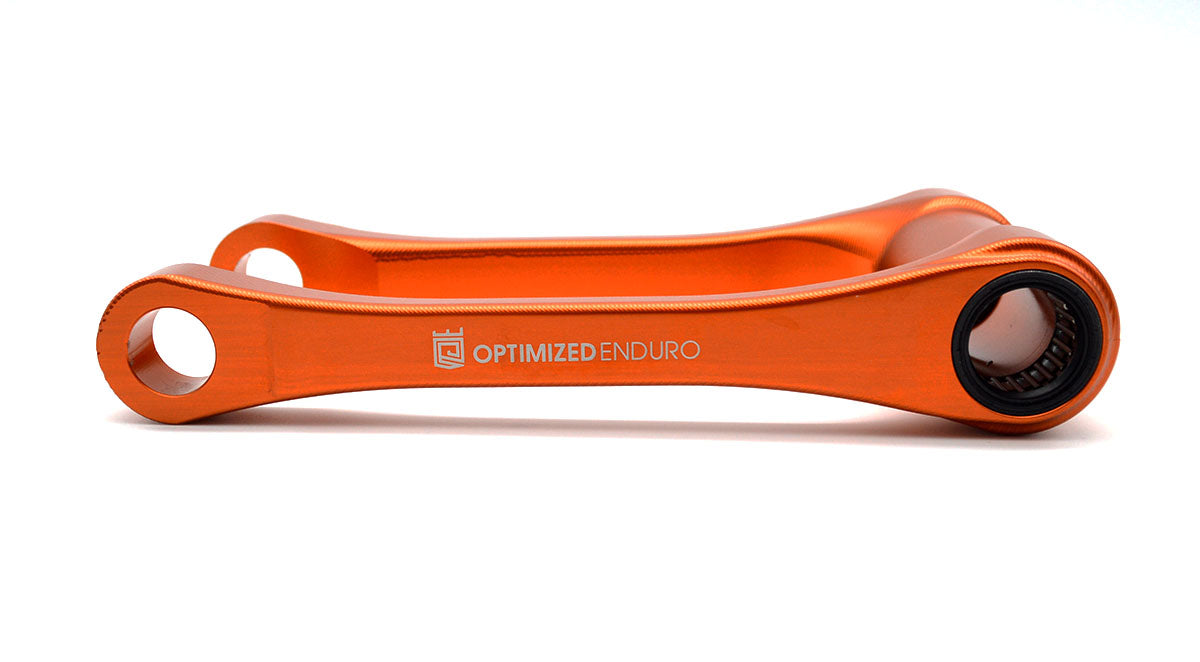 Optimized Enduro Lowering Link for KTM 2023-2024 (Orange)